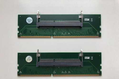 Переходники DDR3 c sodimm на dimm