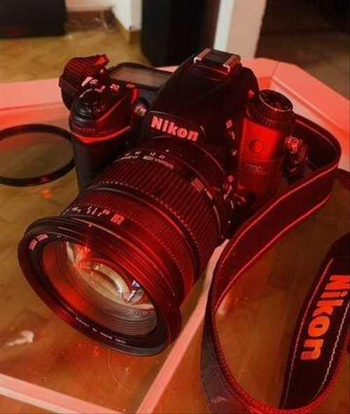 Фотоаппарат nikon d7000 + sigma 17-50mm