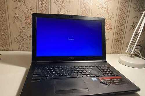 Игровой ноутбук msi GL62 6QF
