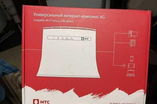 Настройка мтс роутера 4g