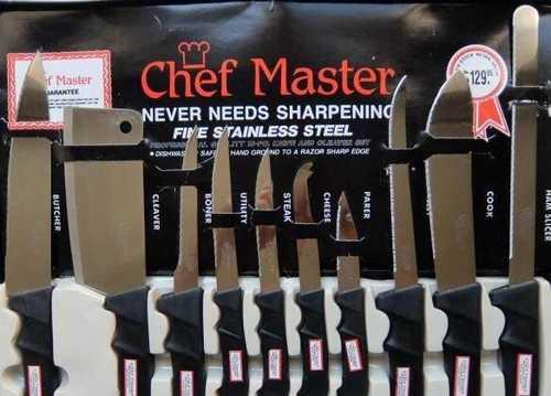 Набор кухонных поварских ножей Shef Master (Китай) состояние новых, пишите ...