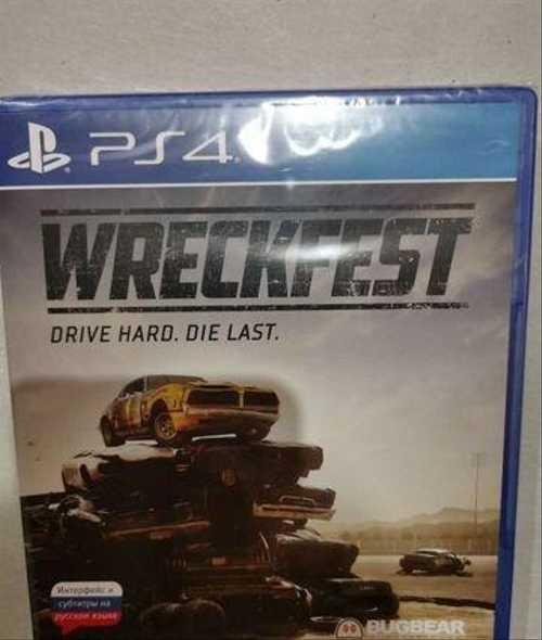Wreckfest PS4 диск новый, запечатан