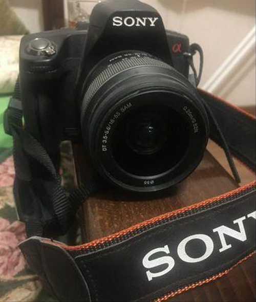 Зеркальный фотоаппарат sony alfa 390