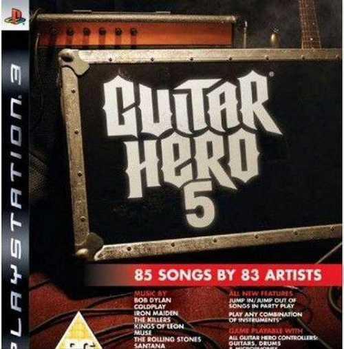 Guitar Hero 5 (только диск) (ps3)