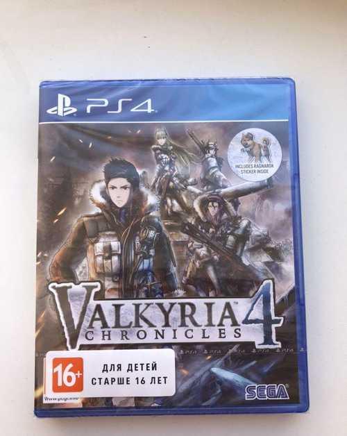 Valkyria chronicles 4 PS4 новый