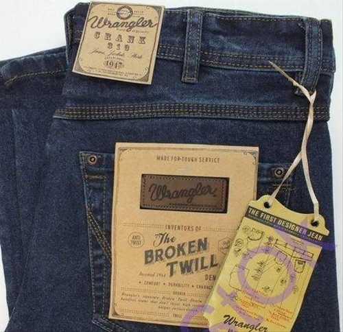 Джинсы Wrangler Broken Twill Made in Belgium W36