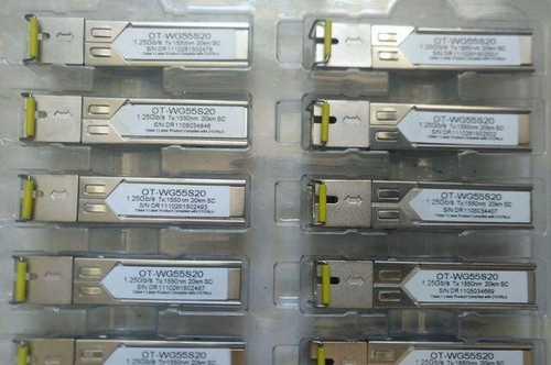 SFP модули (трансиверы) 10G и 1,25G