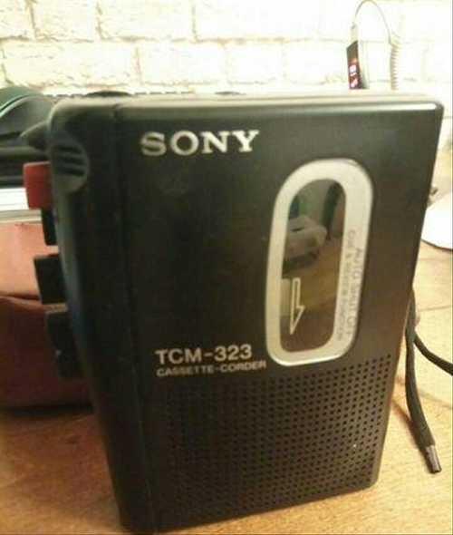 Кассетный диктофон Sony TCM-323