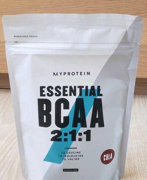 Bcaa 2:1:1 Myprotein, вкус Кола, 250г