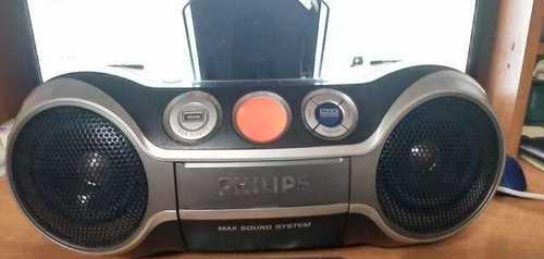 Philips AZ 5836/58, FM, tape, CD/MP3/DVD, AUX, USB