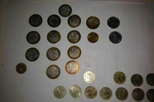 Юбилейные монеты 1,2,5,10