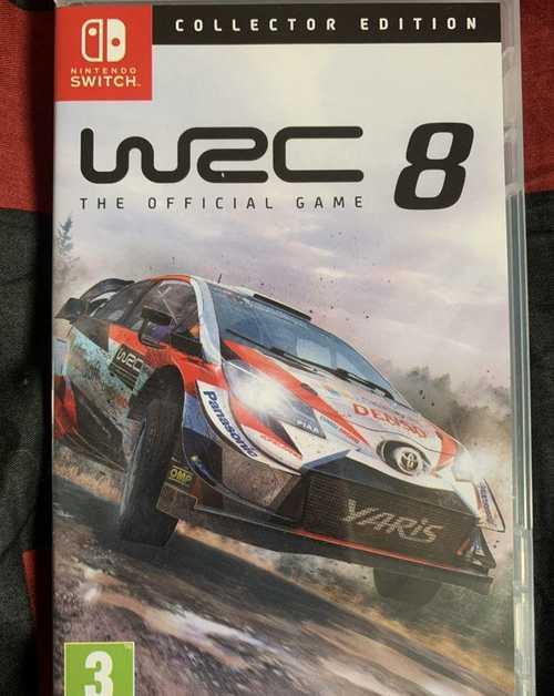 WRC 8 collector edition для nintendo switch