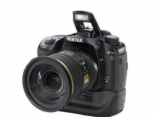 Зеркальный фотоаппарат Pentax K20D c 3 обьективами