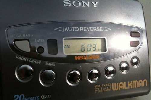 Sony WM-FX453 кассетный аудио плеер