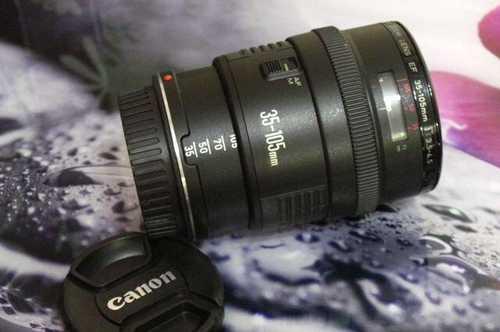 Canon EF 35-105mm 3.5-4.5 резкий зум тромбон
