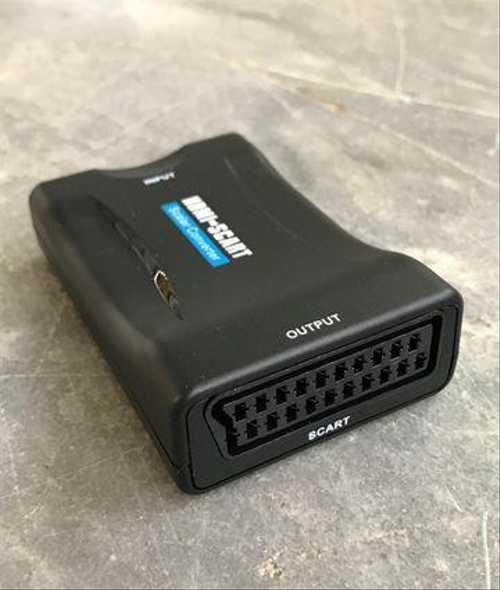 Конвертер Hdmi - Scart преобразователь, переходник