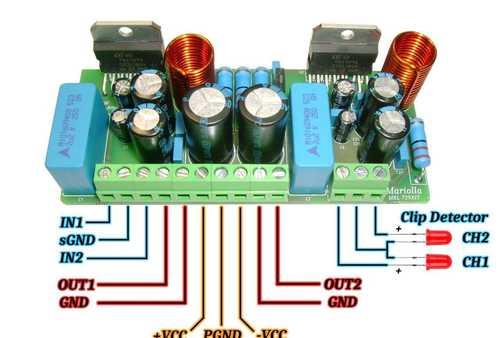 Усилитель мощности 2 x 100W Mariolla MRL-7293ST
