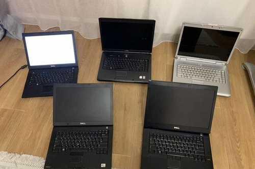 Ноутбуки Dell 5 штук, цена за все