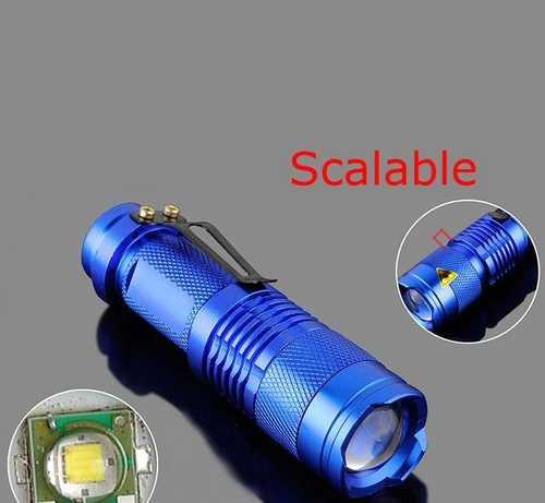 Фонарики UV 395nm фокусируемые