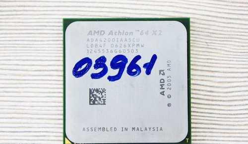 Процессор AM2 AMD athlon 64 X2 4200+