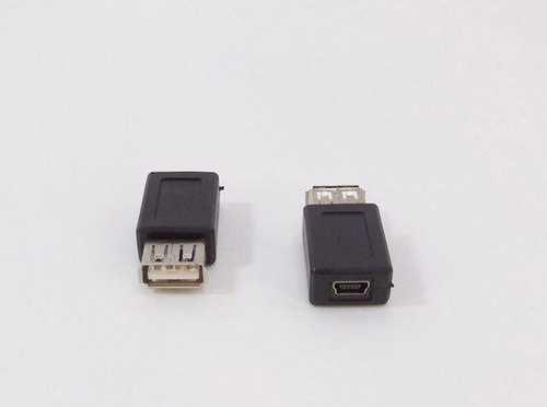 Адаптер переходник USB AF - miniUSB