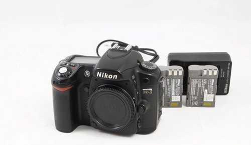 Nikon D80 пробег 57403 кадров, 2 аккумулятора CCD