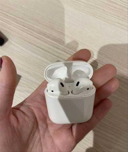 Наушники airpods 2 оригинал