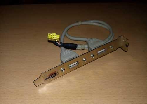 Планка расширения USB на заднюю панель