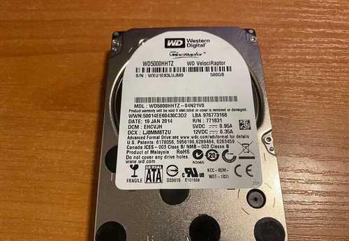 Жесткий диск WD raptor 500GB