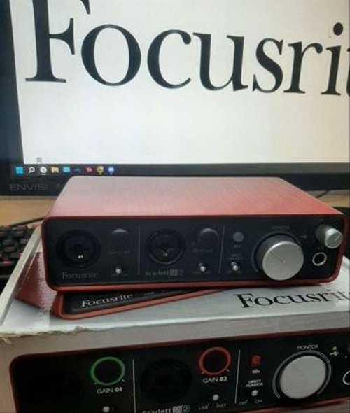 Focusrite scarlett 2i2 1st gen | Festima.Ru - Мониторинг объявлений