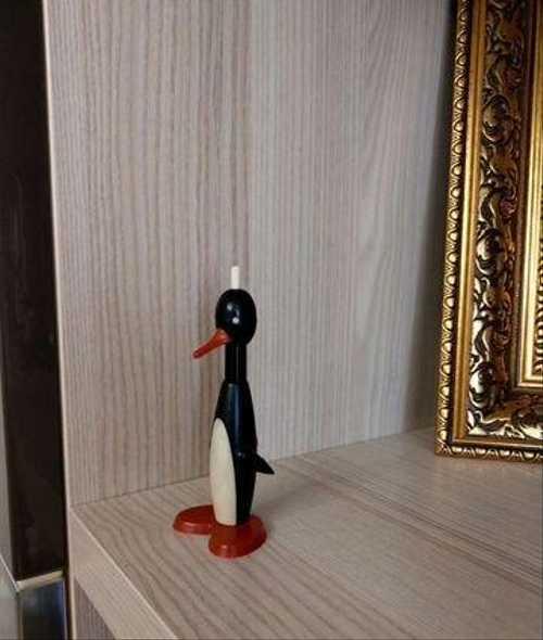 Винтажная шариковая ручка Пингвины