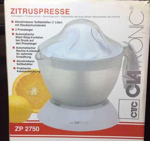 Соковыжималка для цитрусовых Clatronic ZP 2750