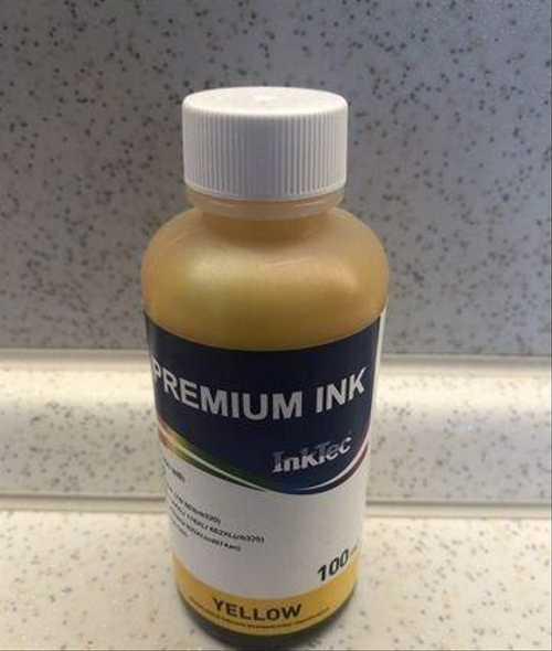 Чернила yellow InkTec Premiumink для HP и Samsung