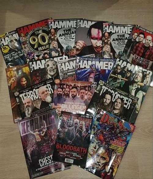 Журналы Metal Hammer (+ Terrorizer)