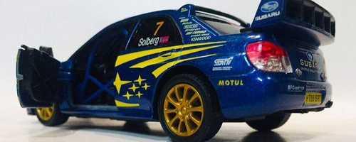 Subaru Impreza WRC 2007 масштаба 1:36
