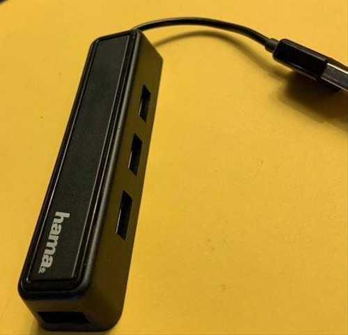 USB хаб на 4 порта Hama