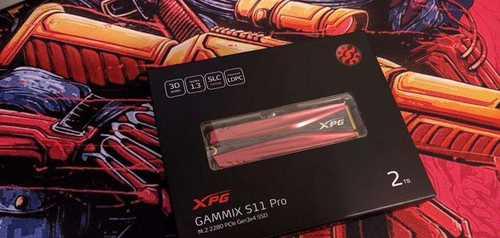 Adata XPG Gammix S11 PRO 2Tb nvme ssd