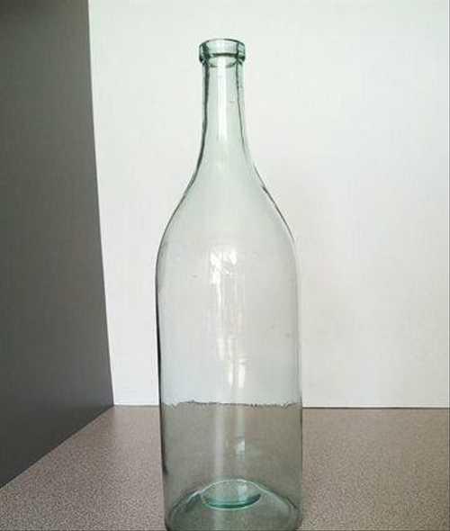 Бутыль стеклянная "Четверть" 3.75 литра