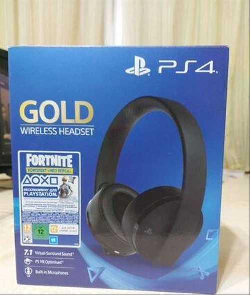 Наушники PlayStation Gold Wireless Headset