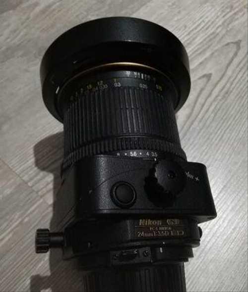 Объектив Nikon 24mm f/3.5D ED PC-E nikkor