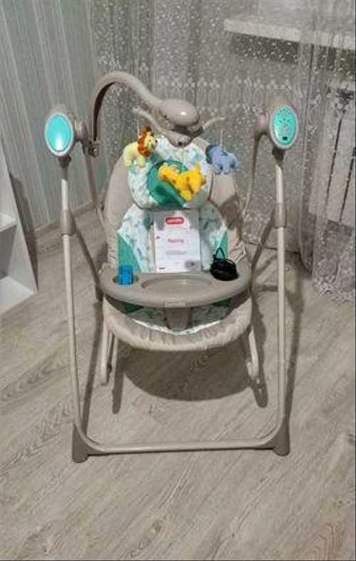 Электрокачели 3 в 1 Carrello Nanny