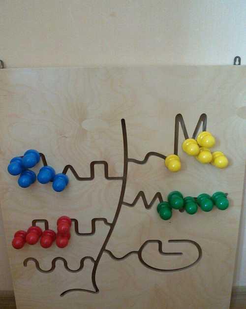 Панно развивающее монтессори