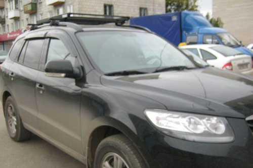 Hyundai santa fe багажник