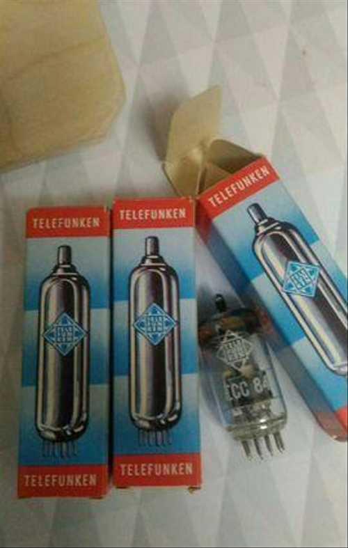 Радиолампы Telefunken ECC84