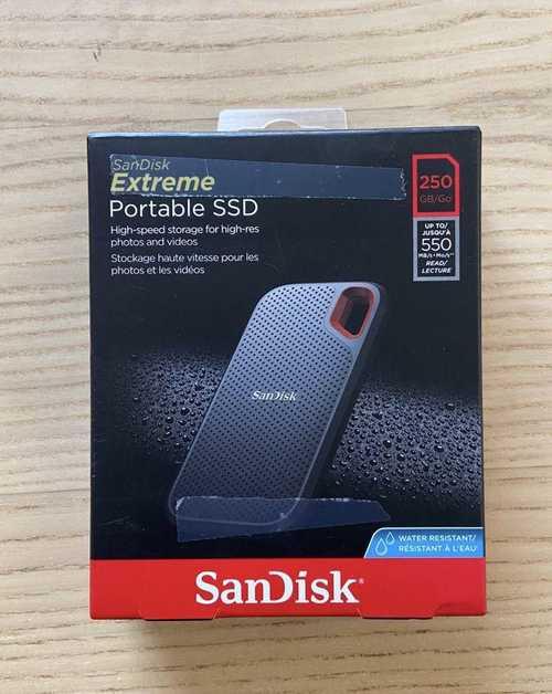 Sandisk portable SSD 250gb новый