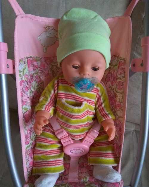 Кукла Baby Annabell c коляской