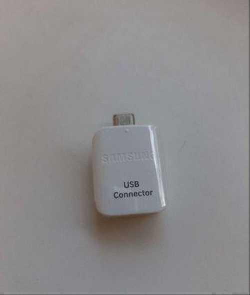 Usb connector адаптер переходник samsung новый