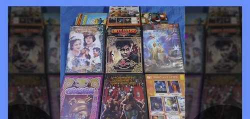 Dvd диски с фильмами и сказками