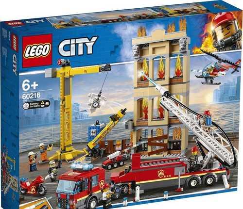 Lego City 60216 Центральная пожарная станция