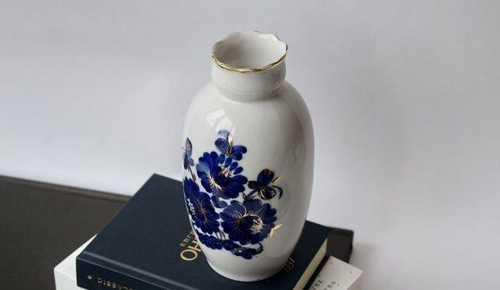 Винтажная фарфоровая ваза Полонное 70-ые